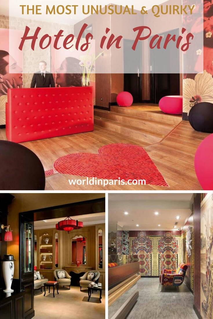 Unique Hotels in Paris - Themed Hotel Rooms for Couples | World In Paris