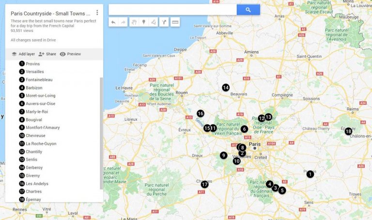 These Are the Best Small Towns Near Paris that You Cannot Miss! | World ...