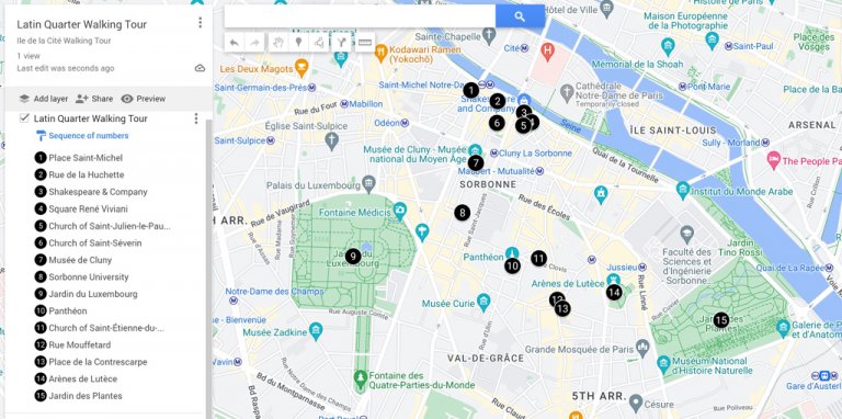 Self-Guided Latin Quarter Walking Tour (Map Included!) | World In Paris