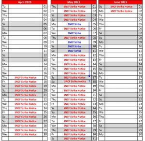 Upcoming France and Paris Strikes 2025 – Dates, Info, and Best Tips by ...